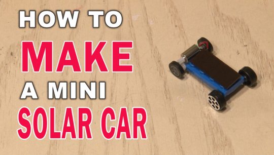 How To Make A Mini Solar Car – Pepe's How Tos